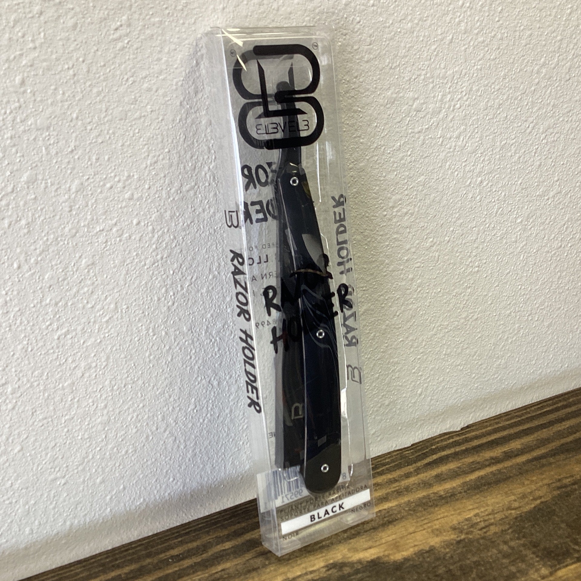 Level 3 Straight Razor Holder (Black)